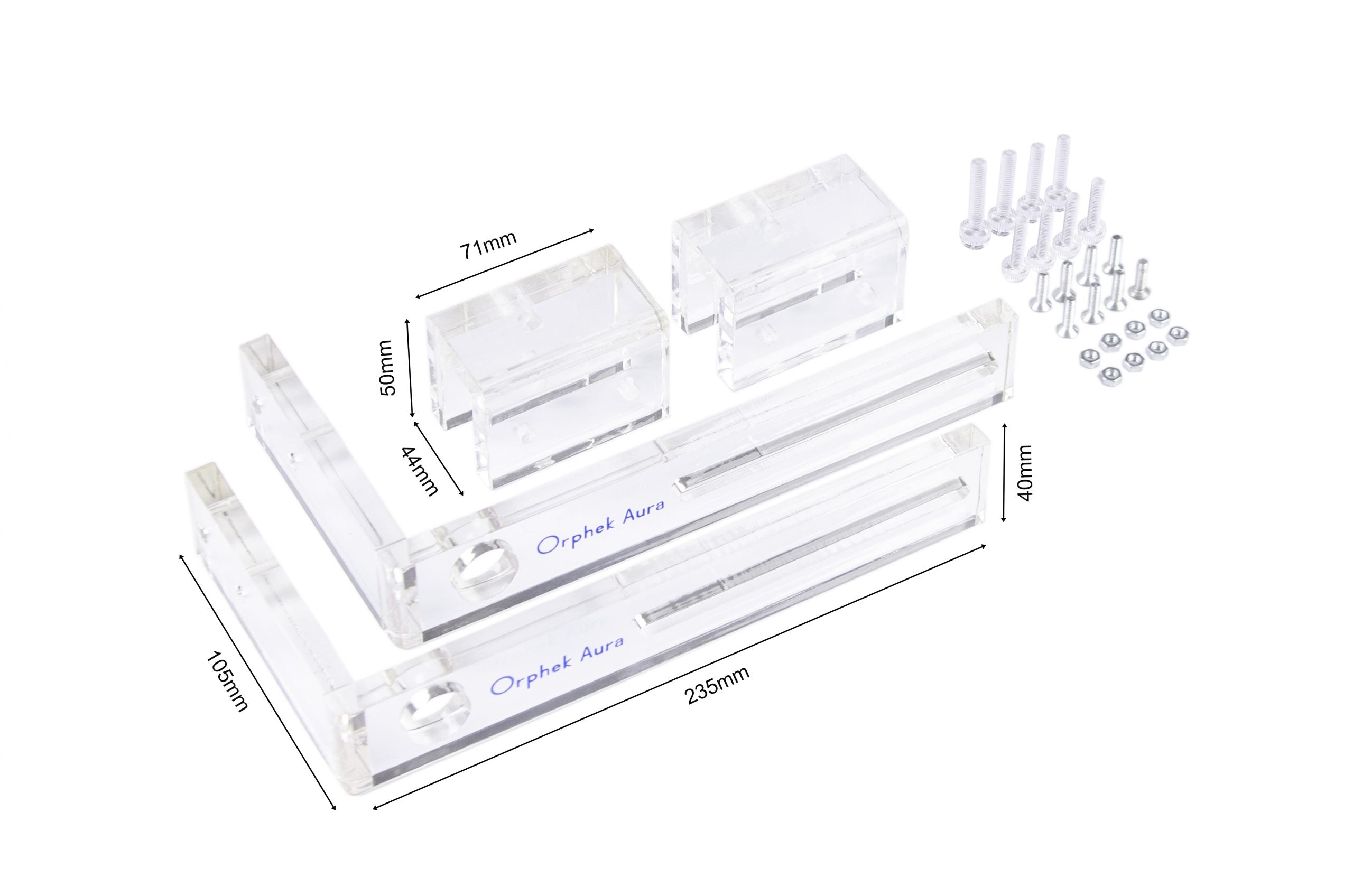 Aura High End Acrylic Mounting Arms - Orphek – Orphek